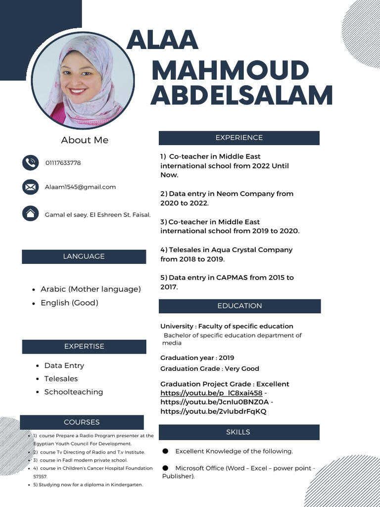 Professional CV Resume PDF | PDF