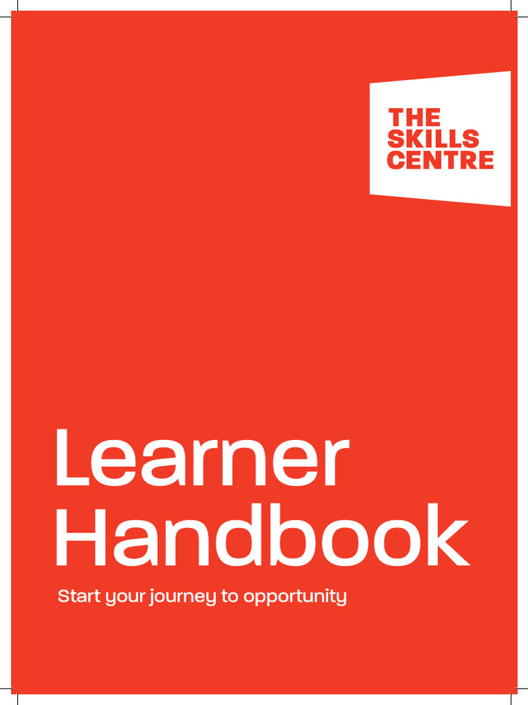 The Skills Centre Learner Handbook | PDF | Apprenticeship | Vocational ...