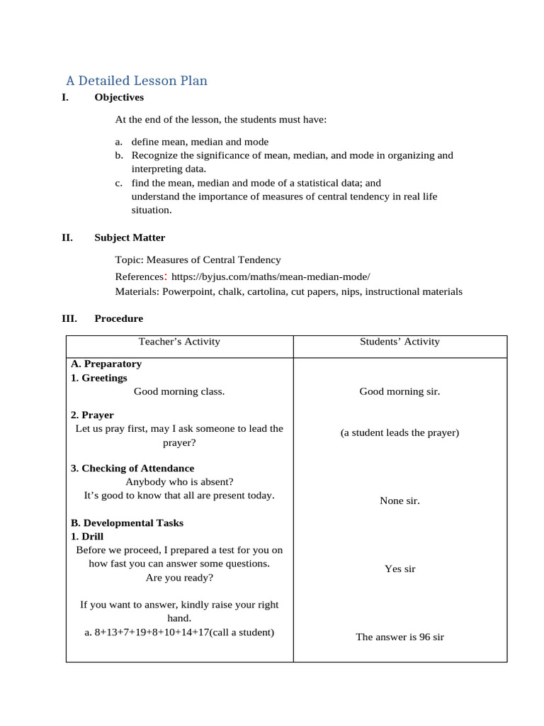 math-10-group-data-mean-median-mode-CORRECTED | PDF | Mode (Statistics ...