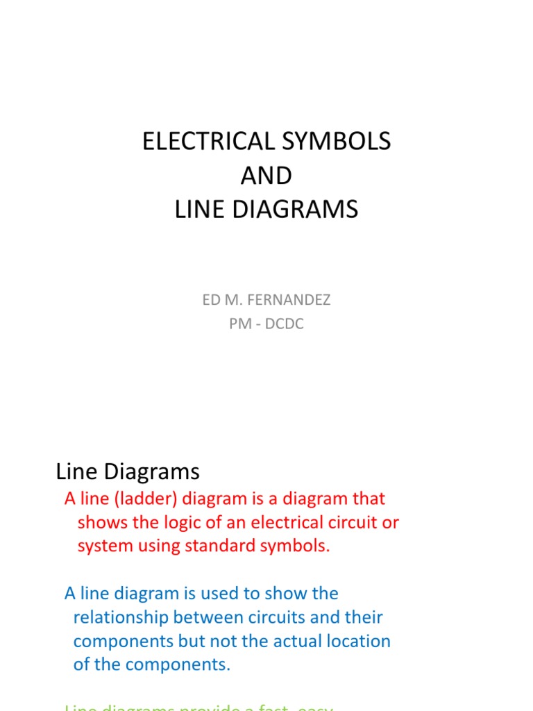 Electrical Symbols and Diagram | PDF
