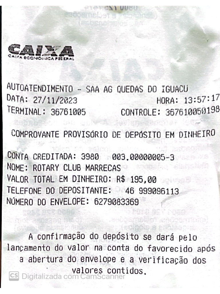 Comprovante Do Pagamento Da Taxa | PDF