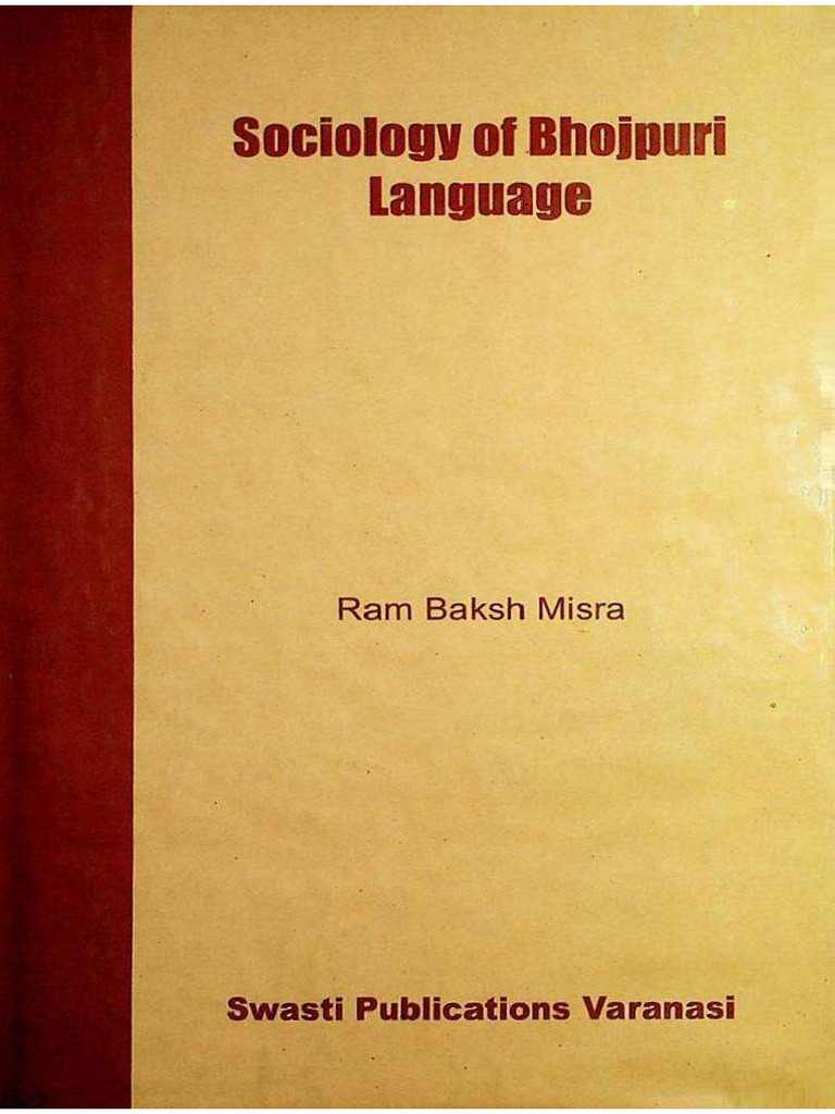 Sociology of Bhojpuri Language | PDF