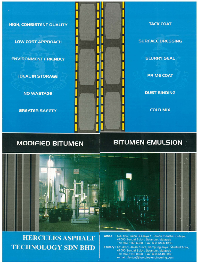 Hercules Asphalt Technology | PDF