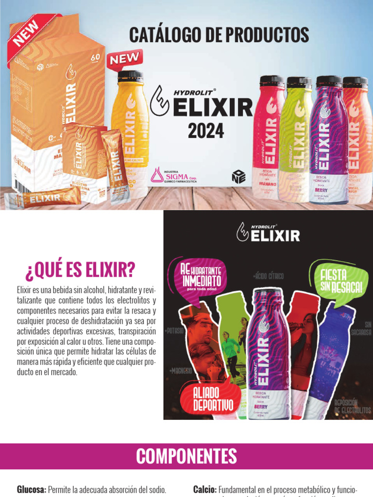Catálogo Elixir Sep 2024 | PDF