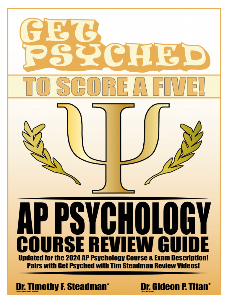 Get Psyched to Score a FIVE AP Psychology Review Guide | PDF | Nervous ...