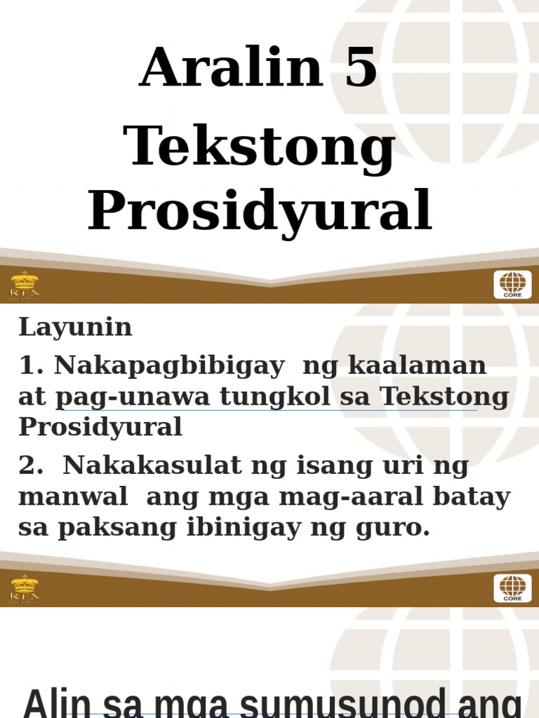 Tekstong Prosidyural | PDF