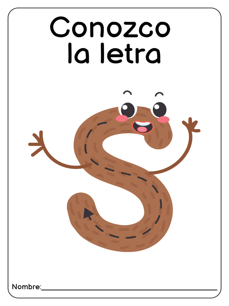 Actividades de Lectoescritura con S | PDF