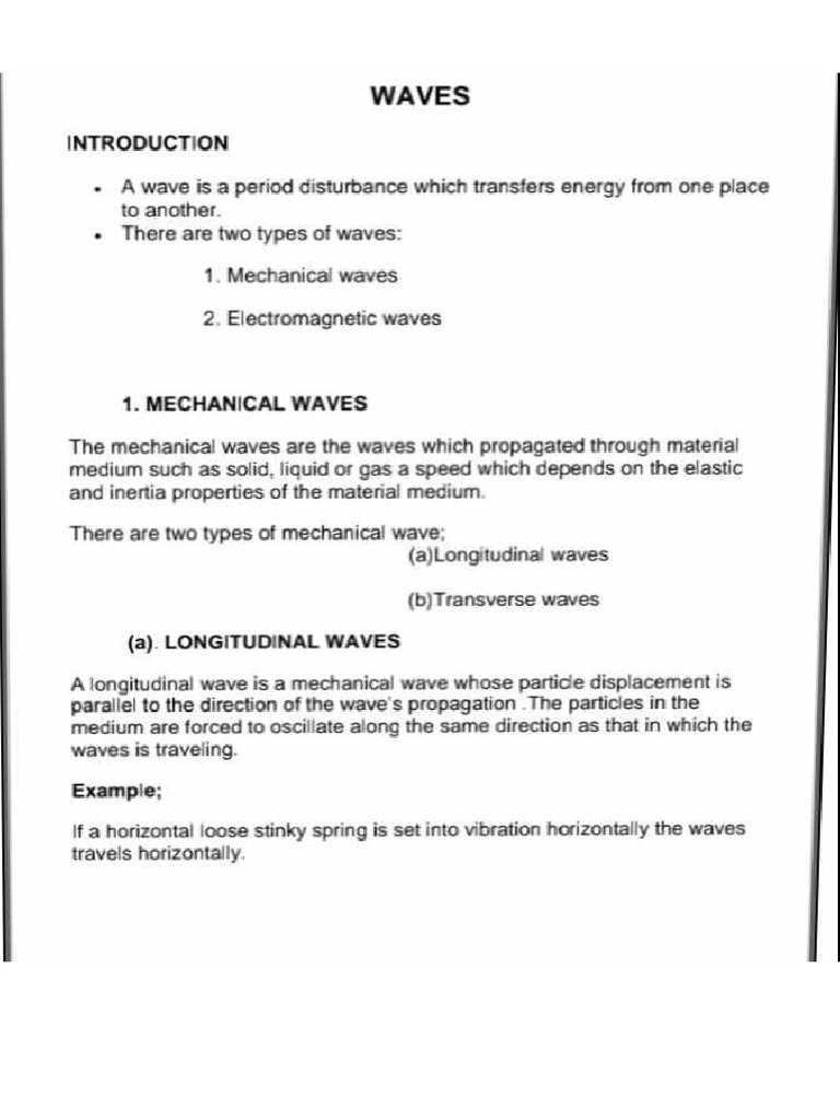 New Topics WAVES | PDF