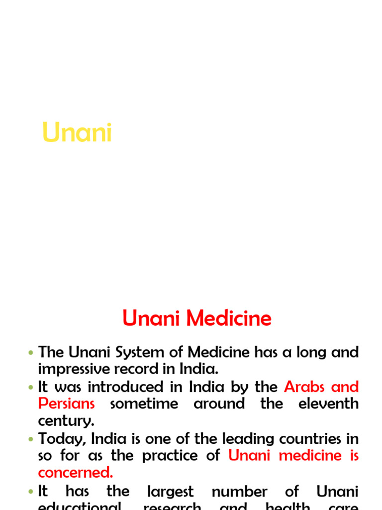 Unani System of Medicine | PDF | Mucus | Medical Specialties
