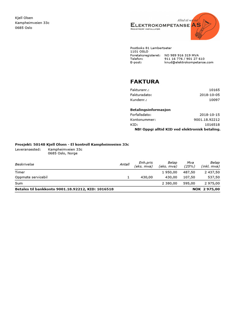 Faktura 10165 1 | PDF