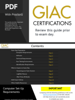 Proctorio Test Taker Quick Start Guide | PDF | Encryption | Button ...