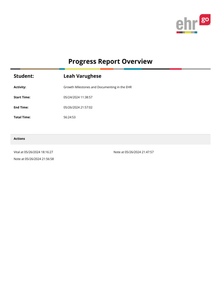 Growth Milestones and Documenting in The EHR | PDF | Infants | Allergy