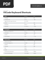 Vs Code Shortcuts Windows | PDF