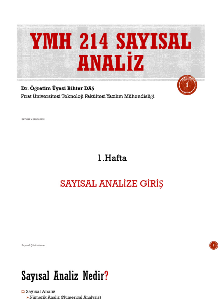 1739024752_YMH214 Sayısal Analiz | PDF