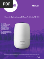 Asakuki Essential Oil Diffuser Manual | PDF