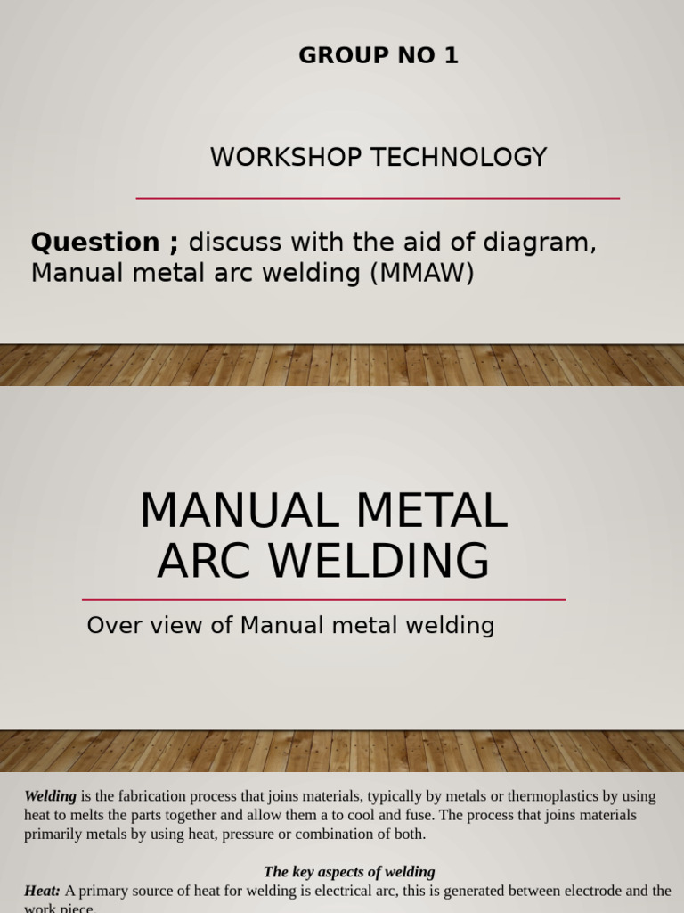 Manual Metal Arc Welding Guide | PDF | Welding | Construction