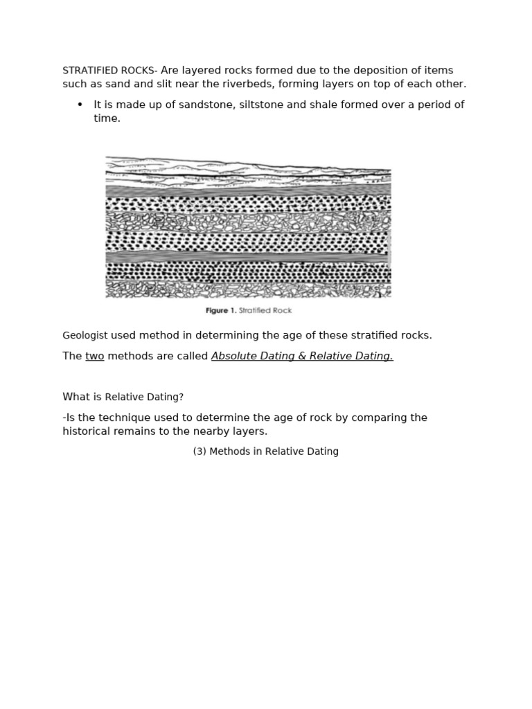 Stratified Rocks | PDF