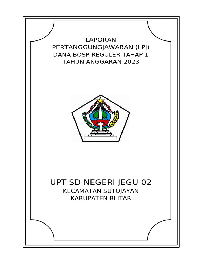 Cover SPJ Tahap | PDF