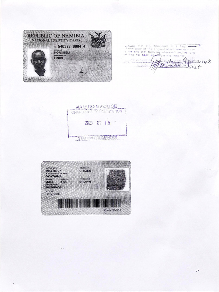 Dad's ID | PDF