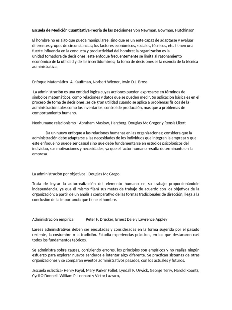 Scrap Categorias de Administracion | PDF | Toma de decisiones ...