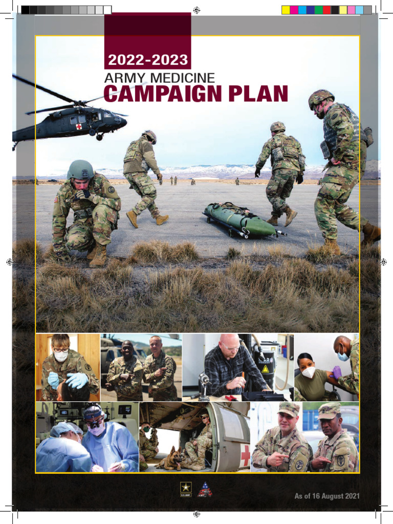 2022-2023 Army Medicine Campaign Plan | PDF | United States Army | Pandemic