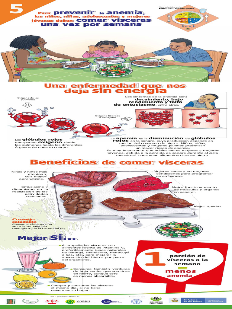 Gabas Cinco | PDF | Anemia | Alimentos