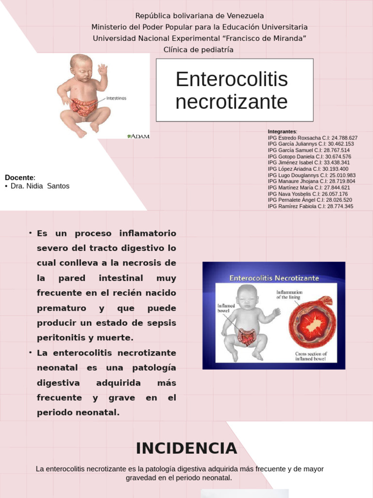 Enterocolitis Necrotizante Neonatal | PDF | Tracto gastrointestinal ...