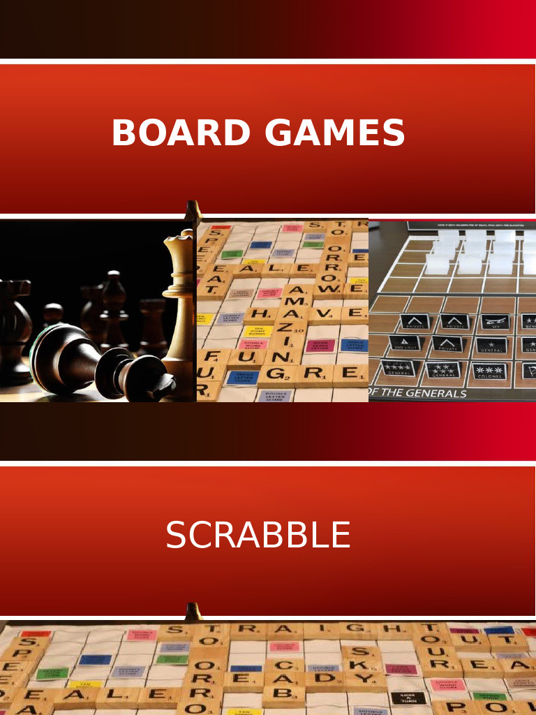 Scrabble: History and Gameplay Guide | PDF | Chess | Abstract Strategy ...