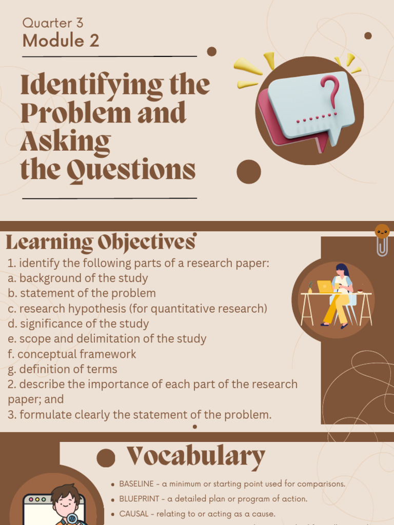 M2.Identifying The Problem and Asking The Questions 1 | PDF ...