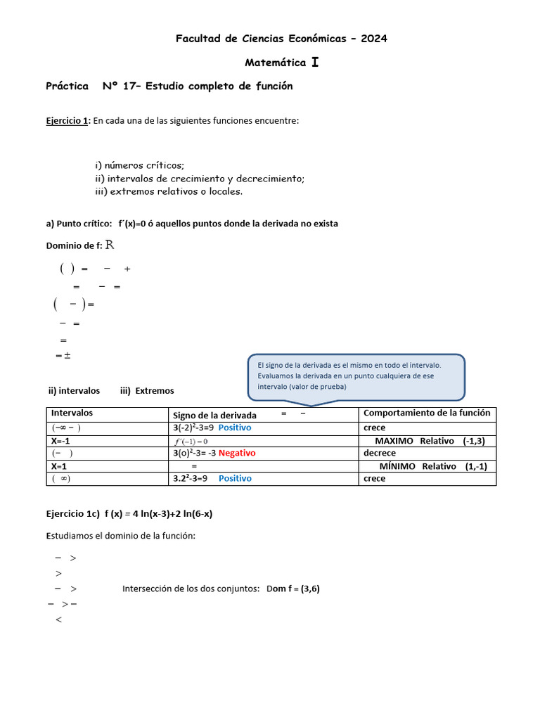 Resolución TP17 | PDF | Matemática Elemental | Análisis matemático