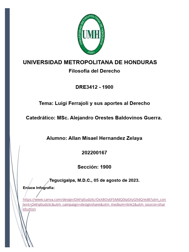 Luigi Ferrajoli y Sus Aportes Al Derecho | PDF | Democracia ...