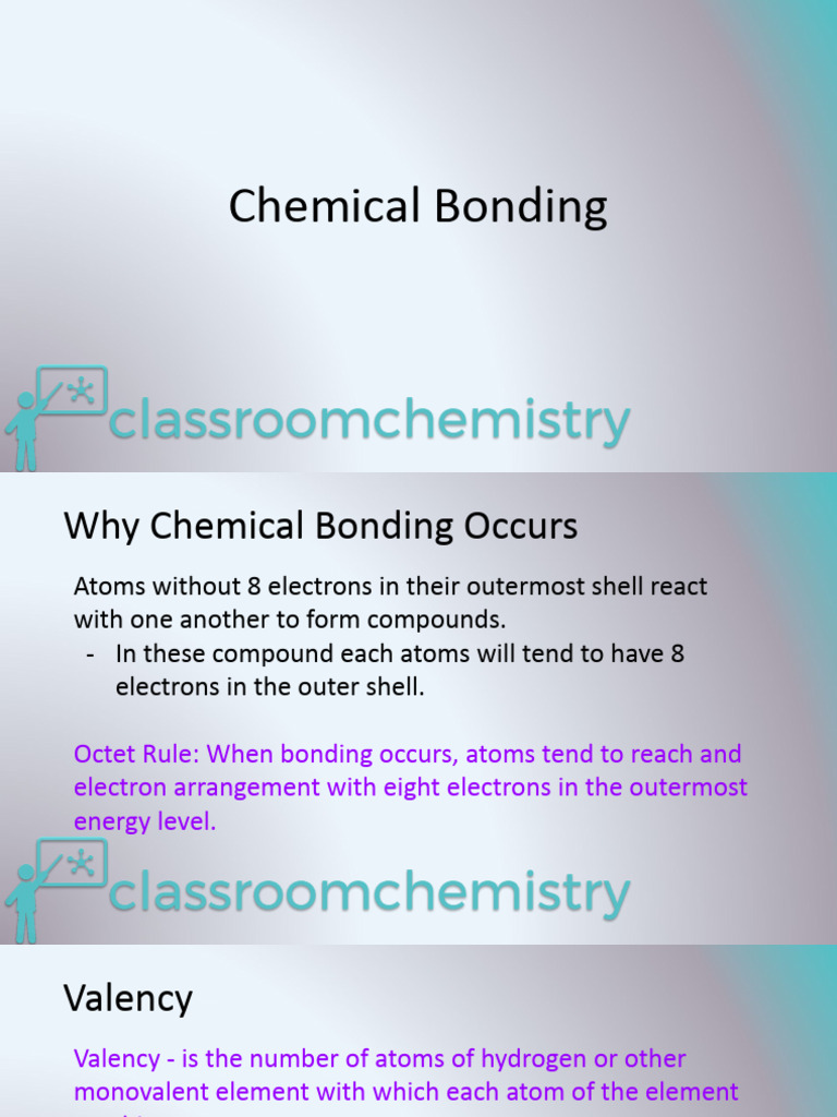 Chemical+Bonding | PDF | Chemical Bond | Ion