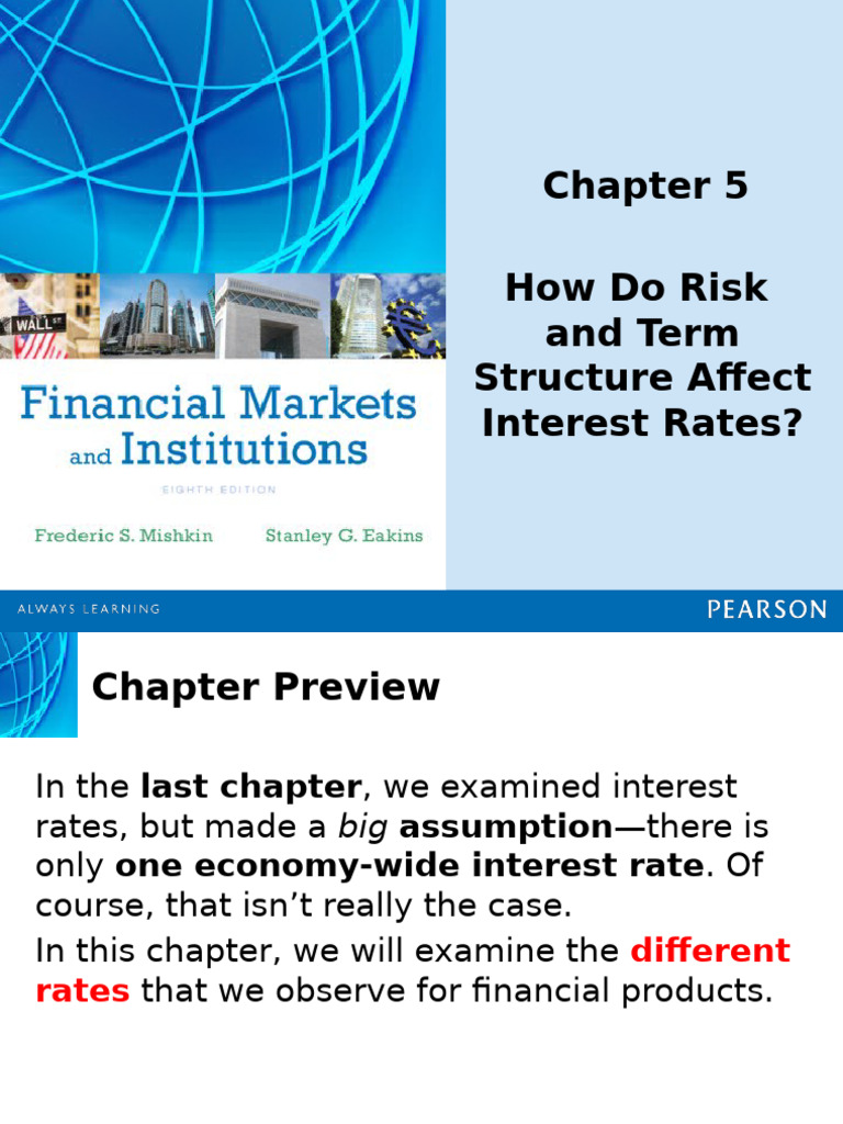 Risk and Term Structure | PDF | Yield Curve | Bonds (Finance)