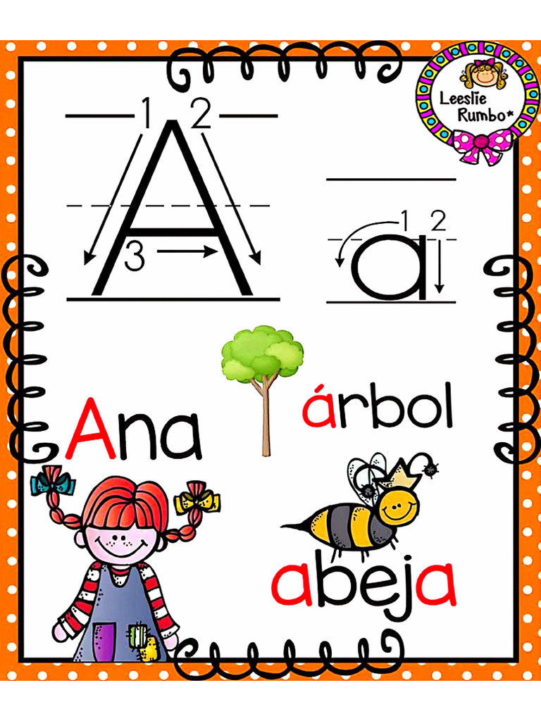 Abecedario Completo para Imprimir | PDF