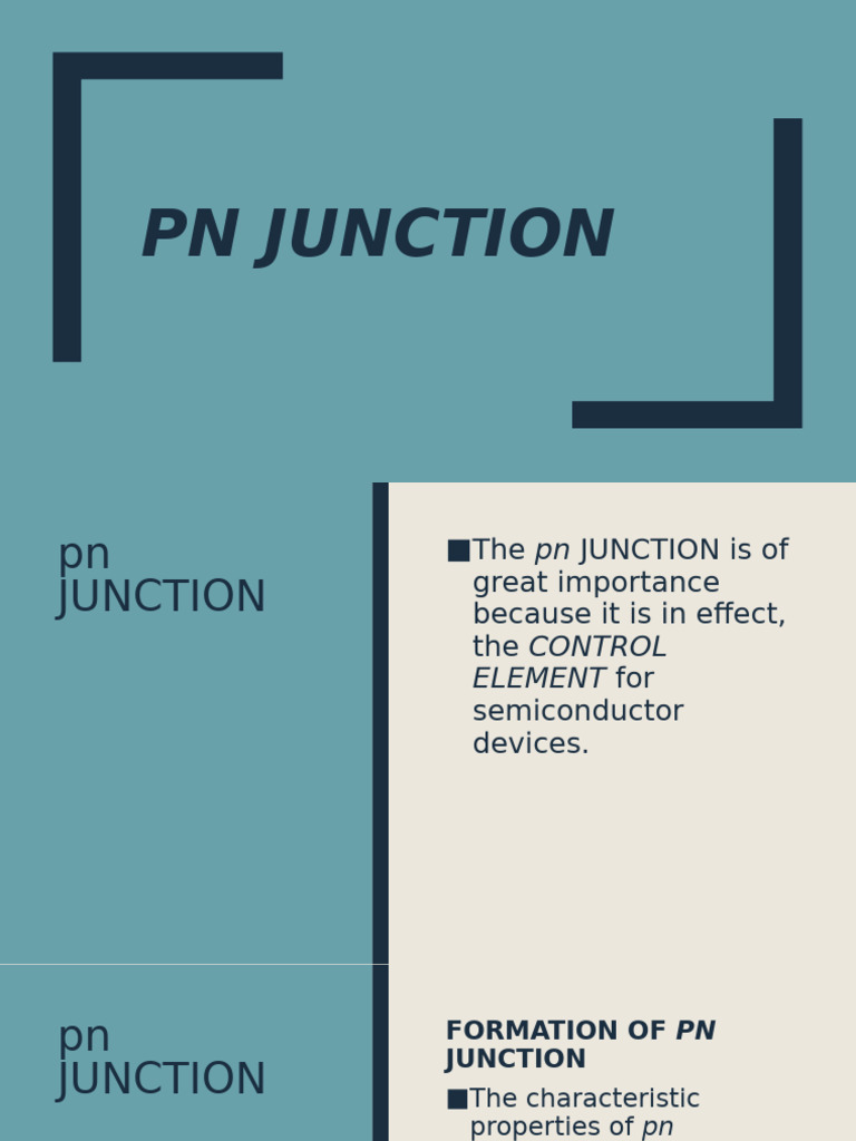 005 Pn Junction | PDF | P–N Junction | Condensed Matter Physics