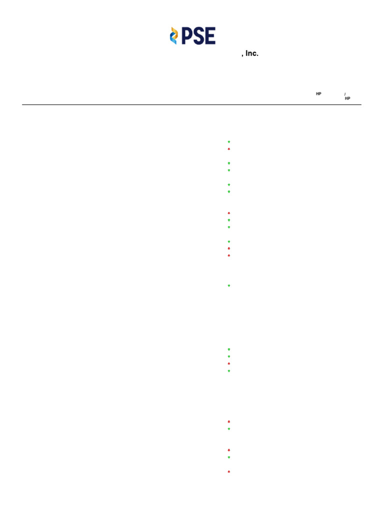 PSE Daily Stock Quotation Report | PDF | Companies | Economy Of Metro Manila