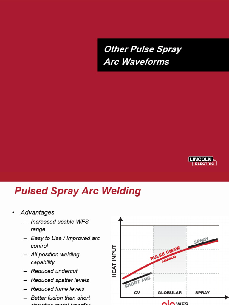 5 Other Pulse Spray Arc Waveforms | PDF | Welding | Construction