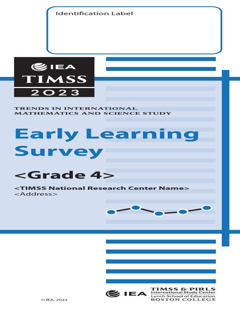 Pruebas Timss 2023 Encuesta de Aprendizaje | PDF | Books