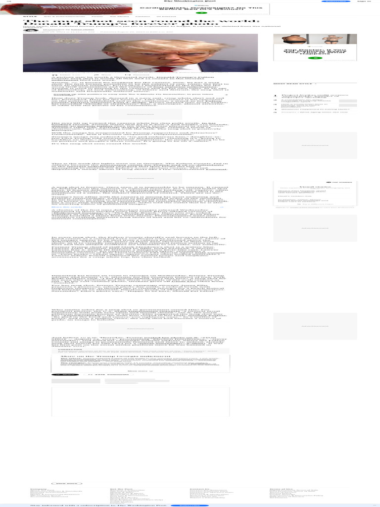 Trump's Iconic Mug Shot Explained | PDF