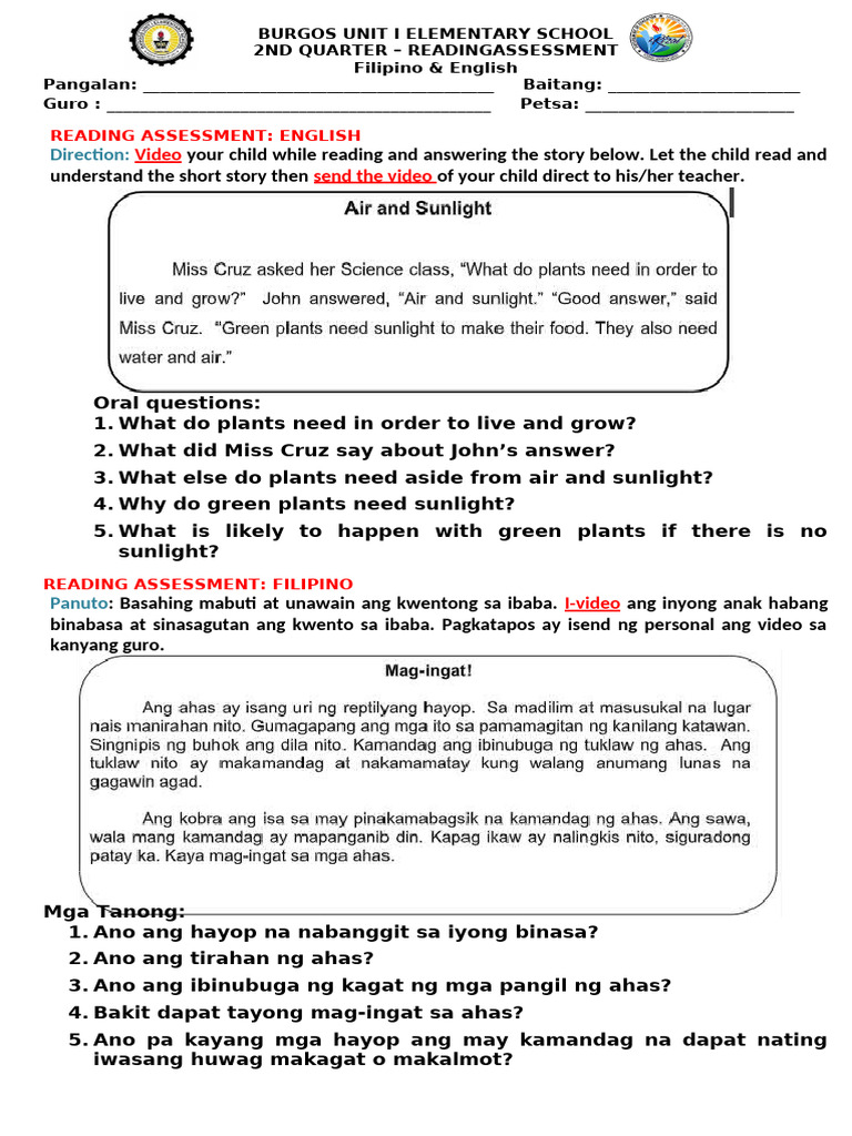 Reading Ass. Dec | PDF
