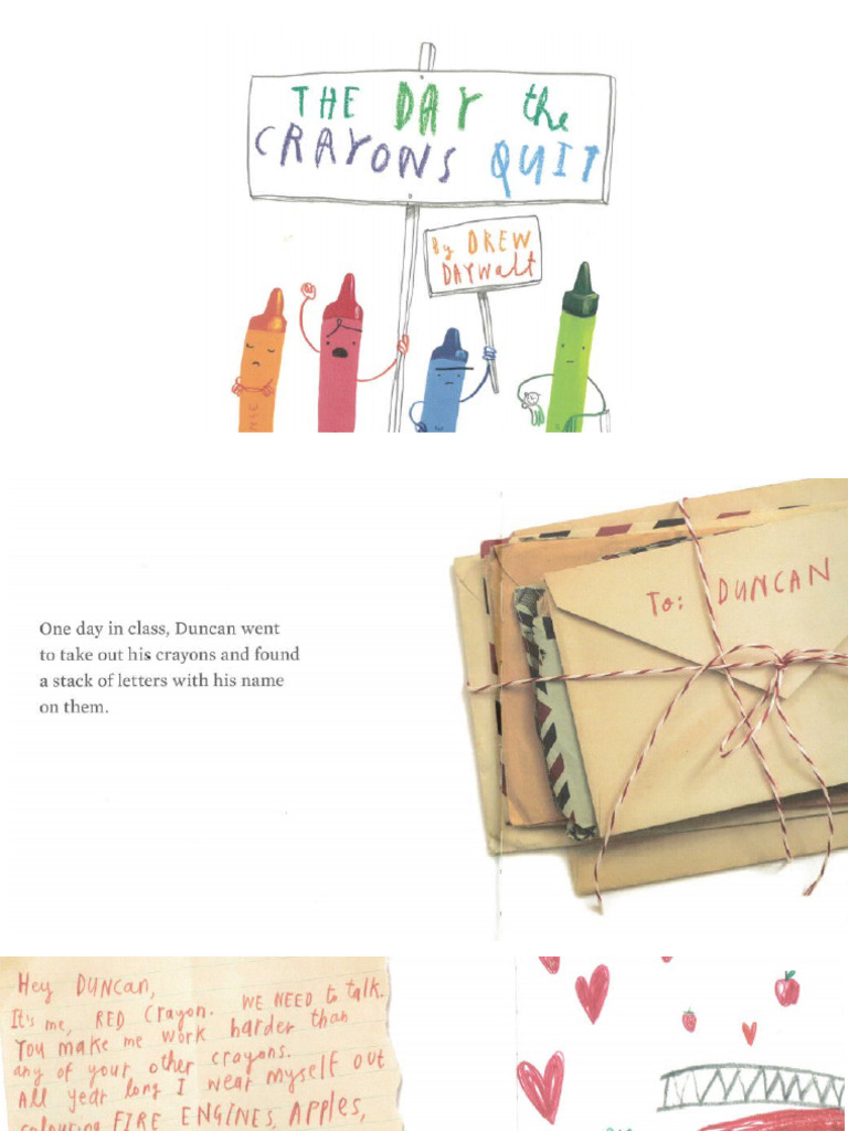 The-Day-The-Crayons-Quit - Story | PDF