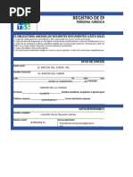 Registro de Empleador y TSS | PDF | Documento de identidad