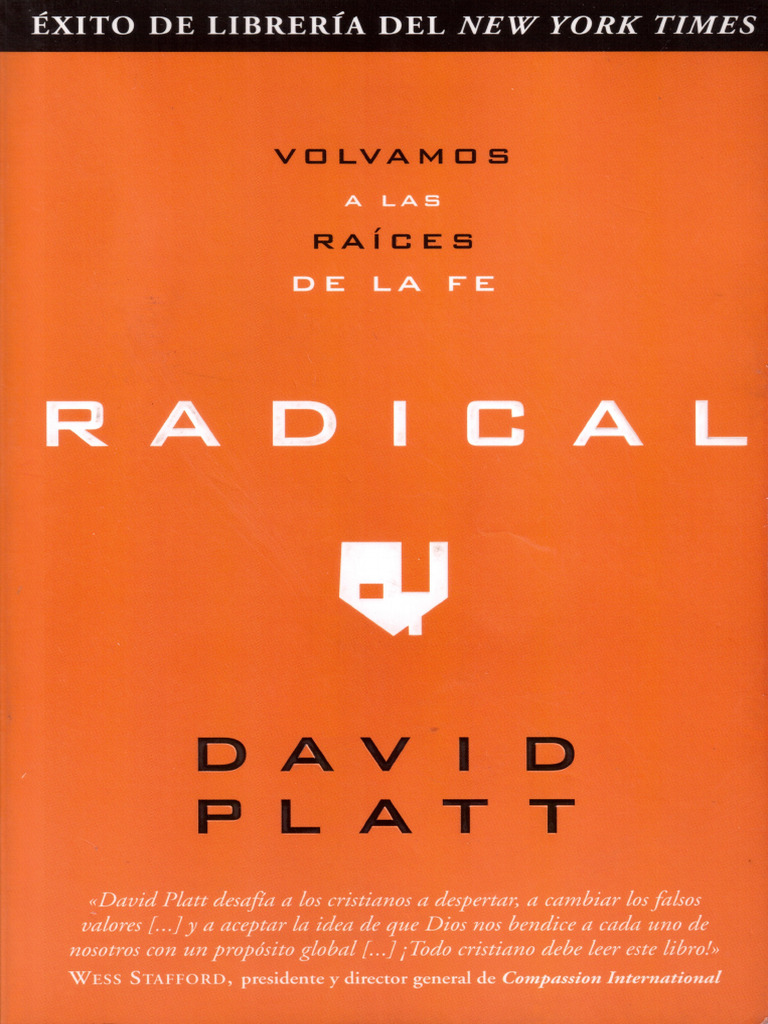 Radical - David Platt | PDF | Jesús | Cristo (título)