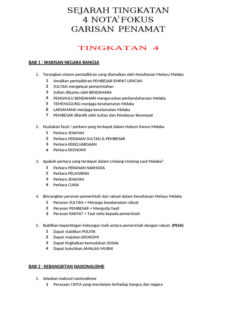 Fokus Akhir f4 | PDF