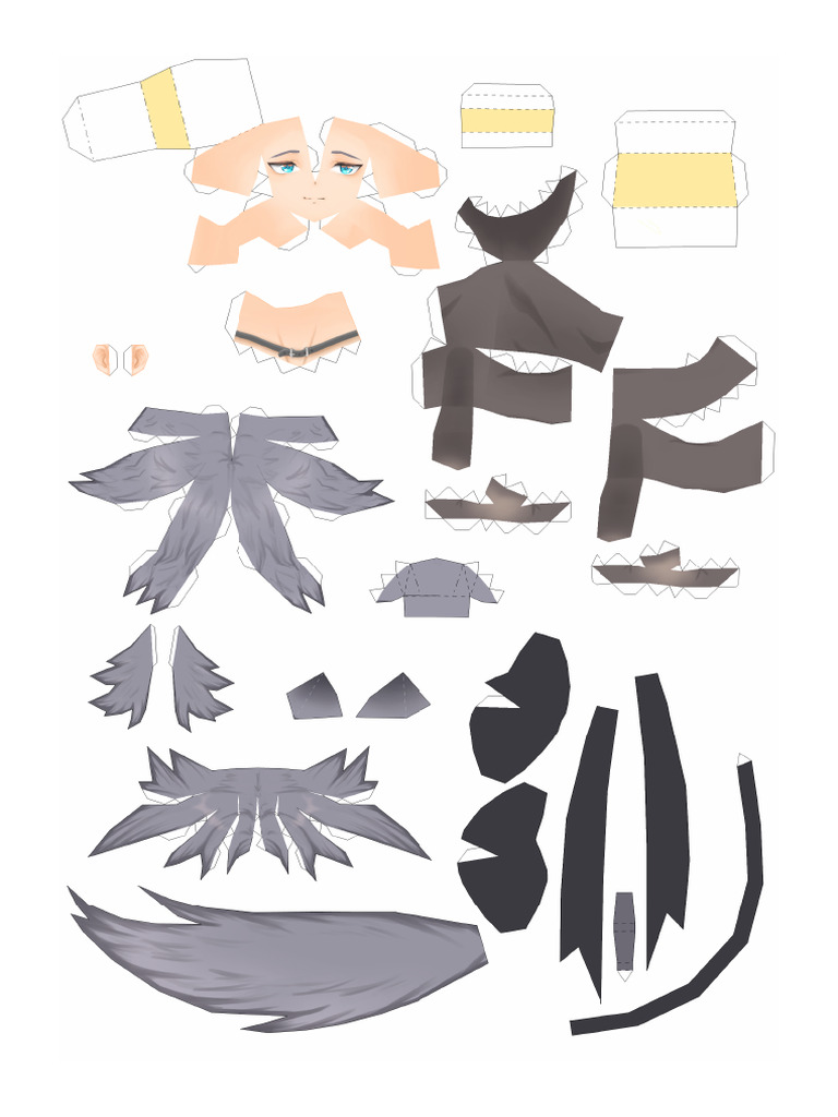 Mysta Rias Paper Figure 25cm Kedama | PDF