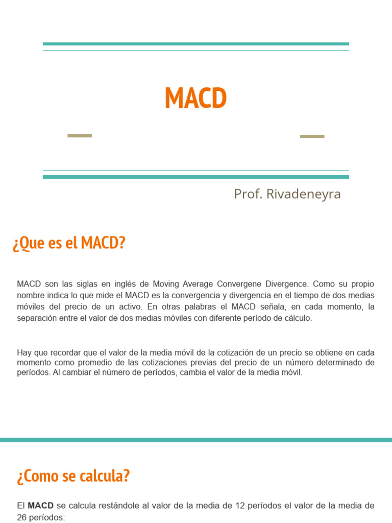 MACD | PDF