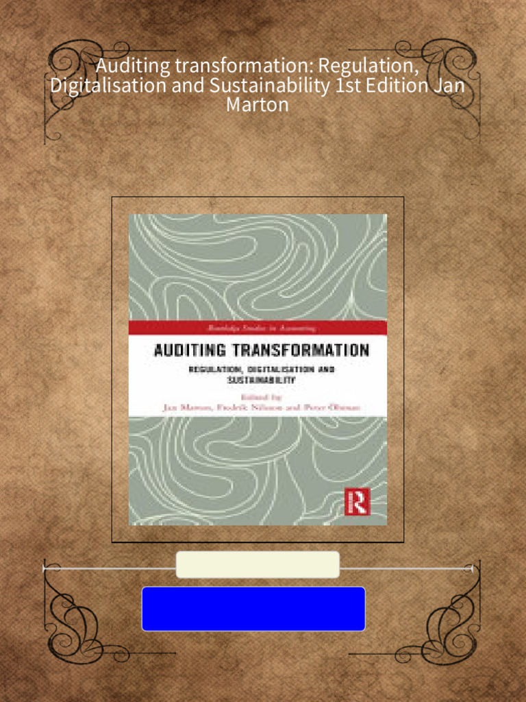 (FREE PDF Sample) Auditing Transformation: Regulation, Digitalisation ...