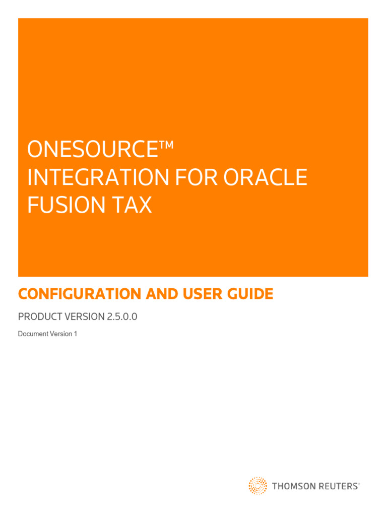Idt Integration Oracle Fusion Tax 2500 | PDF | Soap | Taxes