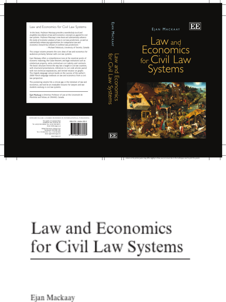 Law and Economics for Civil Law Systems | PDF | Minimum Wage | Labour ...