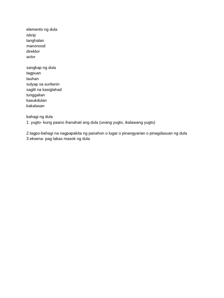 Elemento NG Dula | PDF